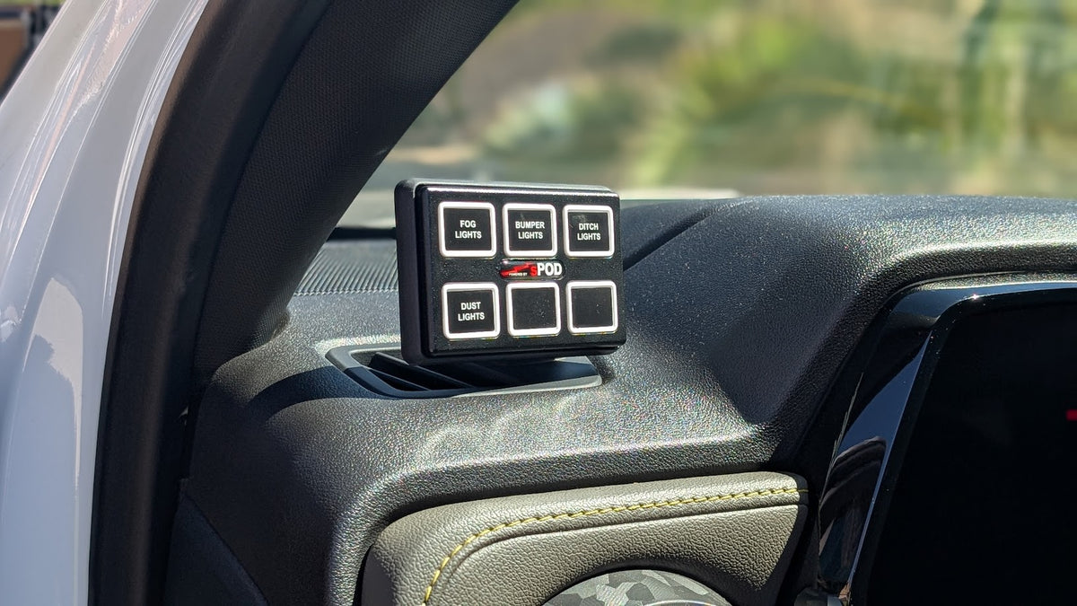 Spod Mini 6 Vent Mount (23+ Colorado/Canyon) – Level Up Suspension