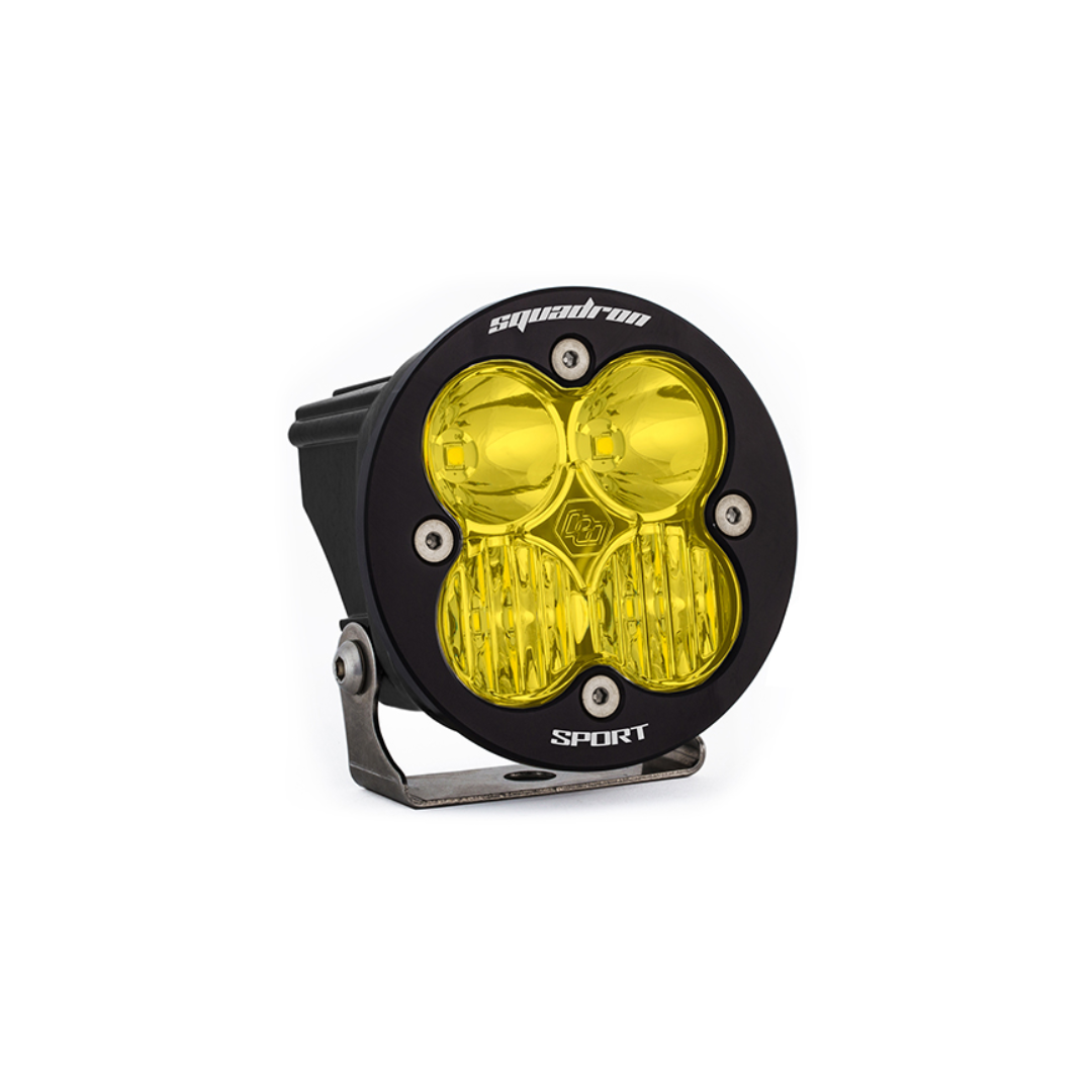 Baja Designs Squadron-R Pro Black LED Auxiliary Light Pod [Amber ...