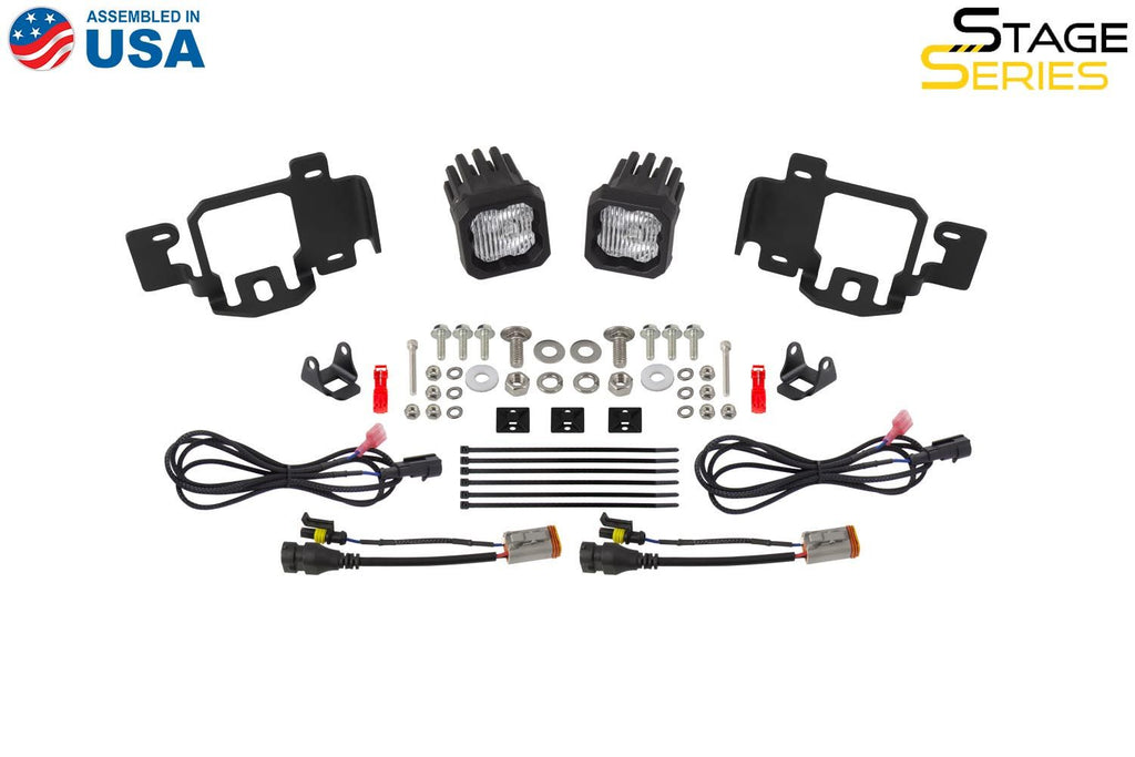 Diode Dynamics SSC1 LED Fog Light Kit For 2023-2024 Chevrolet Colorado ...