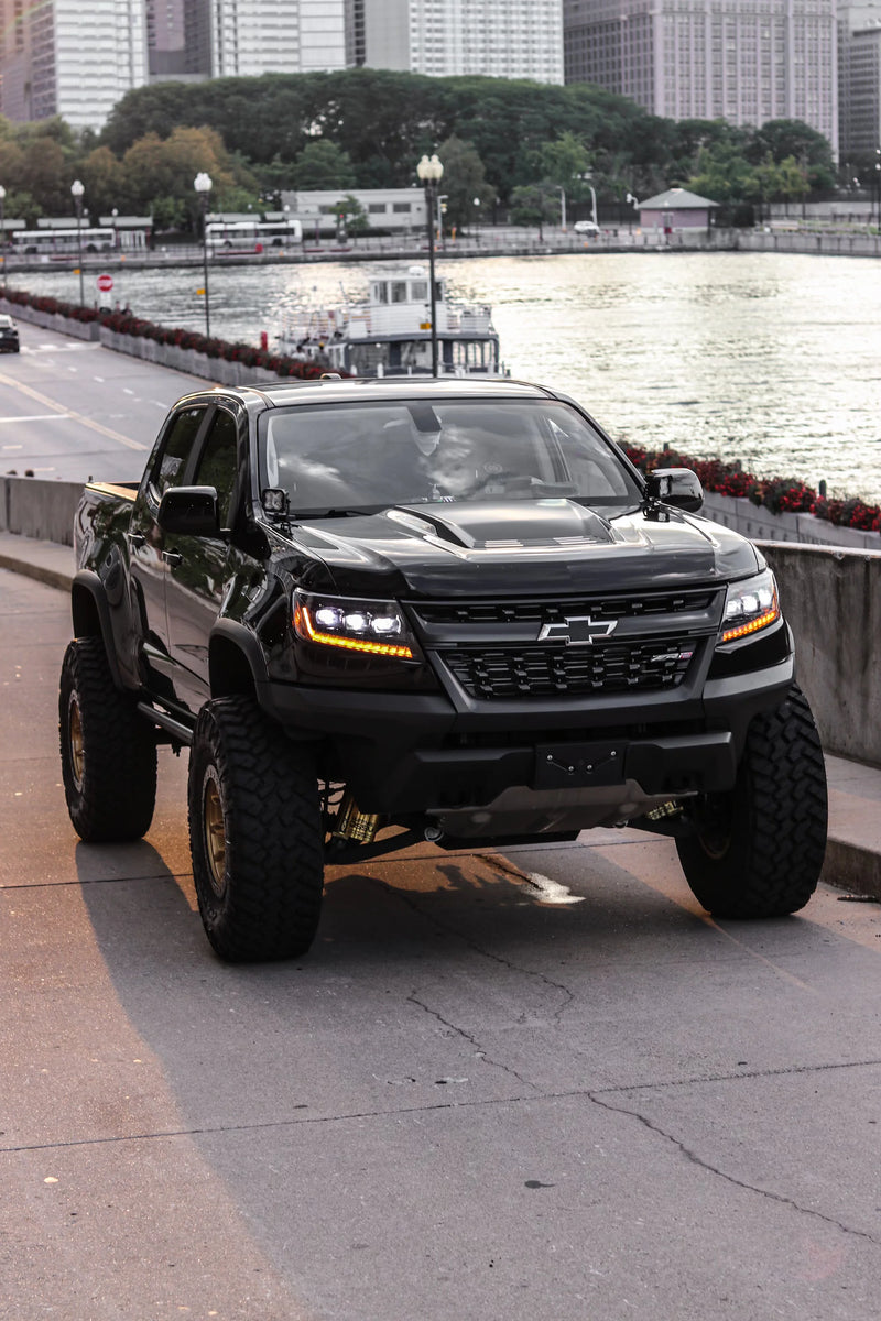 Coplus Infinite Series Bi-LED Headlights w/ Amber LED DRL | 15-22 Colo ...