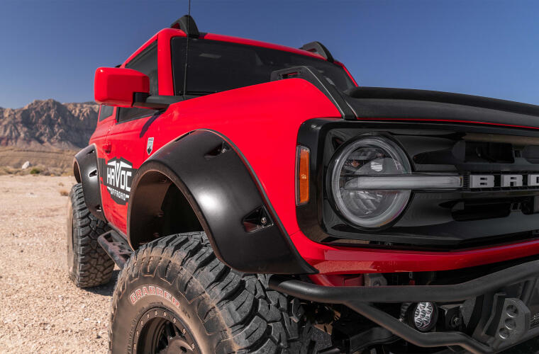 Bushwacker Fender Flares [21+ Bronco 2 Door] – Level Up Suspension
