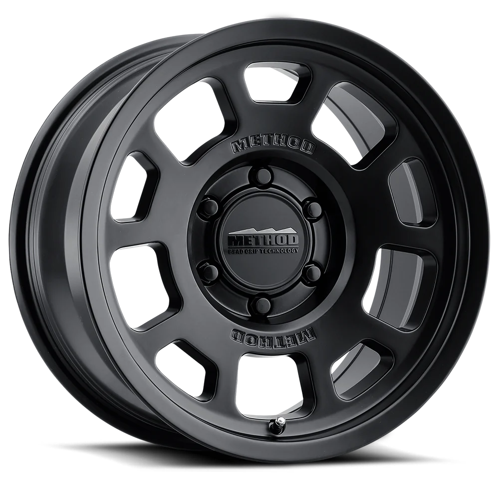Method 705 - Matte Black [17x8.5, 6x120, 67 Hub] – Level Up Suspension